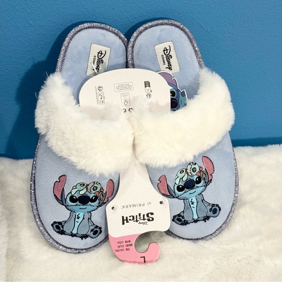 Disney | Shoes | New Disney Stitch Womens Slippers Size 9 | Poshmark